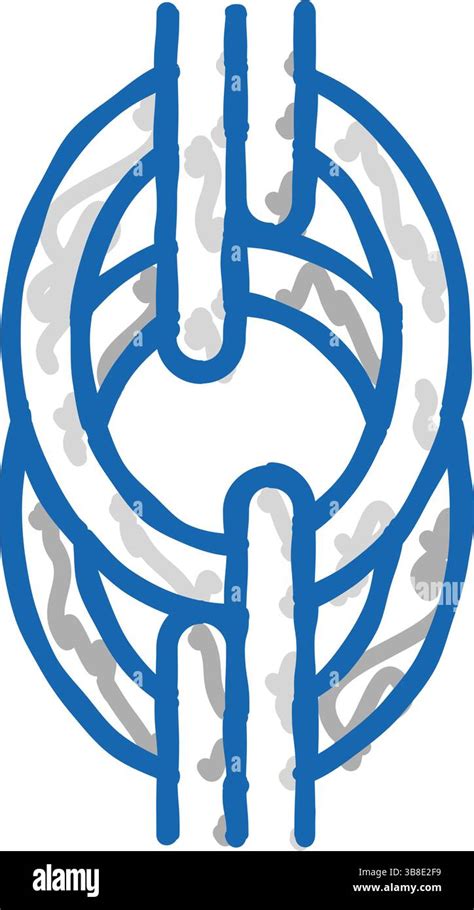 Rope Chain Icon Doodle Illustration Stock Vector Image And Art Alamy