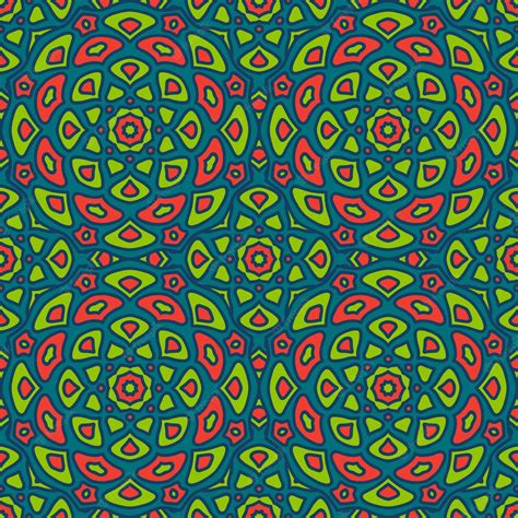 Premium Vector Abstract Seamless Pattern Simple Repeat Elements Sixties Fashio