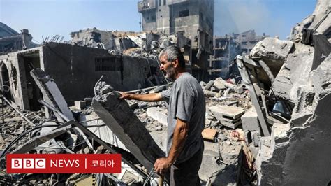 하마스 이스라엘 우리는 어디로 가야 하나요이스라엘군 공습으로 그 어디도 안전하지 않은 가자 지구 Bbc News 코리아