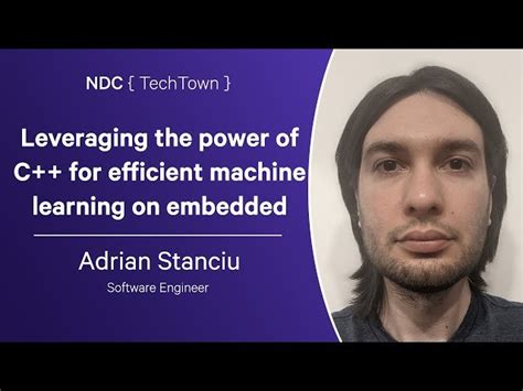 Ndc Conferences Talk Leveraging The Power Of C For Efficient Machine