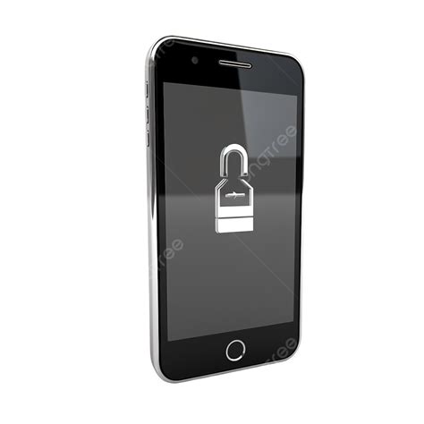 3d Illustration Of Smart Phone Showing User Name And Password Login