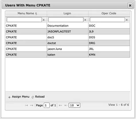 Menu Generator Documentation Center