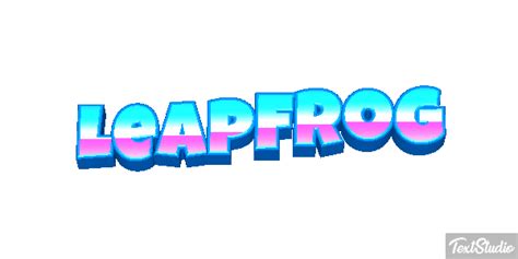 Leapfrog Brand Animated  Logo Designs