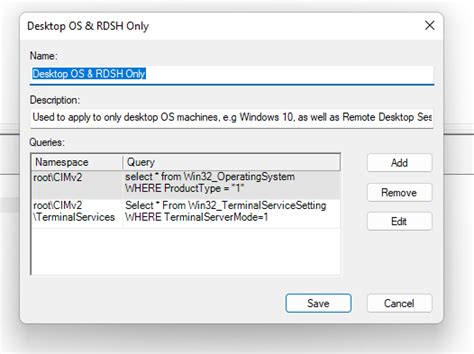 Group Policy Wmi Filter Not Applying To Expected Server Microsoft Qanda