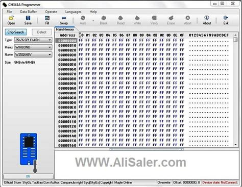 CH A USB Programmer Software AliFixit
