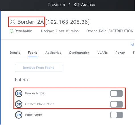 Sda Fabric Border Replacement Procedure Cisco Community