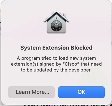 Anyconnect 4 5 04029 Mac System Extension Blocked Cisco Community