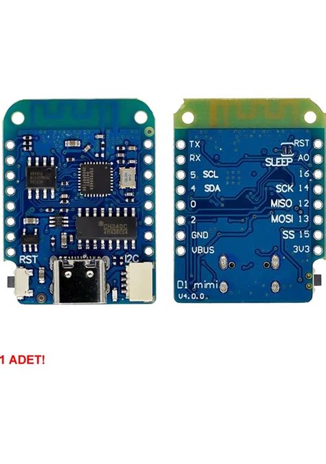 Wemos D1 Mini V3 Esp8266 Kablosuz İnternet Wifi Iot Geliştirme