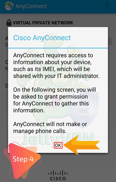 Cisco VPN Android JellyVPN