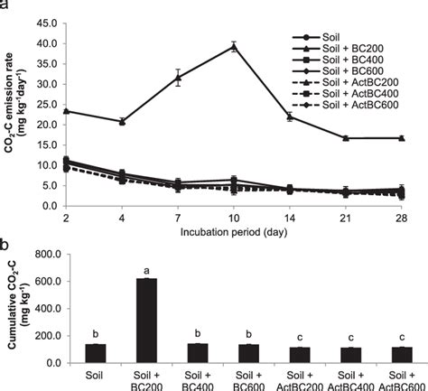 The Effect Of Biochar And Activated Biochar Amendments On Soil Co 2 Download Scientific Diagram