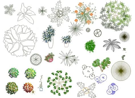 Plant Pot Plan Cad Block All About Hobby