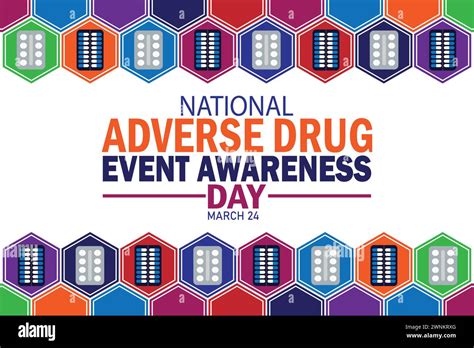 National Adverse Drug Event Awareness Day Wallpaper With Typography National Adverse Drug Event