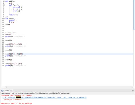 Solved So I Getting A Syntax Error When Running This Code I Chegg
