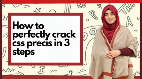 Easiest Way To Score High In Css English Precis Writing Question Youtube