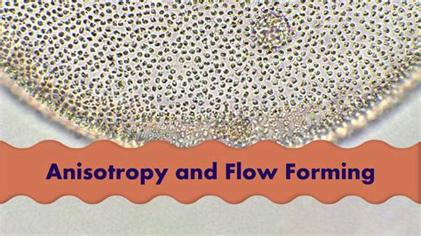 Influence Of Anisotropy On The Flow Forming Process Of Ferrous Metalsdrsnarayanansns