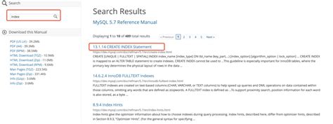 手把手教你看mysql官方文档 Csdn博客