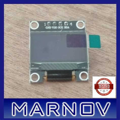 Jual Miliki OLED Putih White Color LCD Display Module Inch I C IIC Arduino X