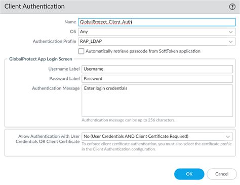 Multi Factor Authentication 2FA MFA For Palo Alto GlobalProtect LDAP S