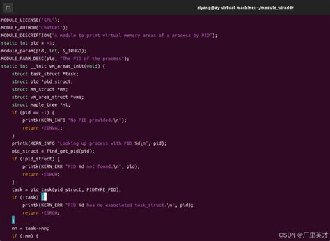Linux实验报告14 Linux内存管理实验linux内存管理编程技术实验 Csdn博客