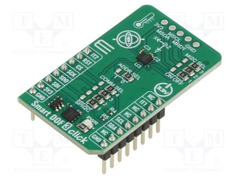 Smart Dof 3 Click Mikroe Click Board Prototype Board Comp