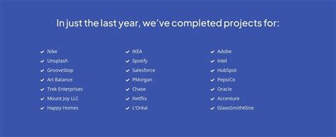 Recently Completed Projects Html Template By Nicepage