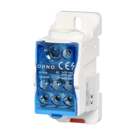 Power Distribution Block 160a Input Terminal 1x16mm2 And 1x70mm2 Output Terminals 6x16mm2 Din Power Distribution Block 160a Input Terminal 1x16mm2 And 1x70mm2 Output Terminals 6x16mm2 Din