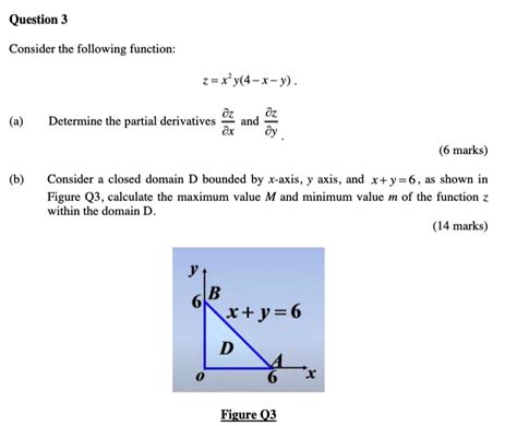 Solved Consider The Following Function Z X Y Xy A Chegg