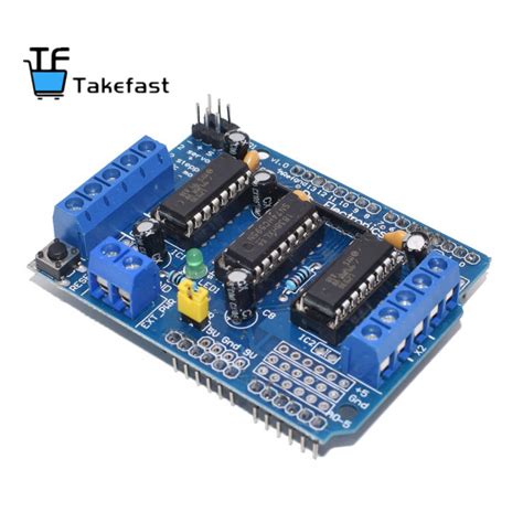 10pcs L293d L293 H Bridge Motor Shield Stepper Driver Board Control Module Motor Drive Expansion