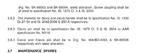Material Spec For Transition Screw Coupling And Clevis Pdf
