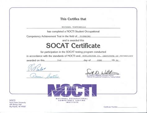 Socat Certificate Pdf