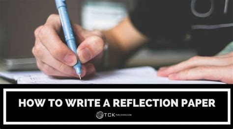 How To Write A Reflection Paper In Steps Plus Template And Sample