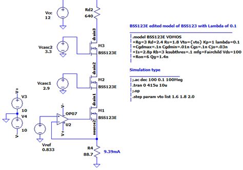 Dc How To Get The Drain Source Voltages Of Cascode Mosfets Electrical Engineering Stack