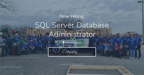 Sql Server Database Administrator At Moser Consulting