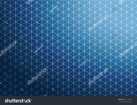 Abstract Blue Triangle Pattern Background Wallpaper Stock Vector Royalty Free 711242962