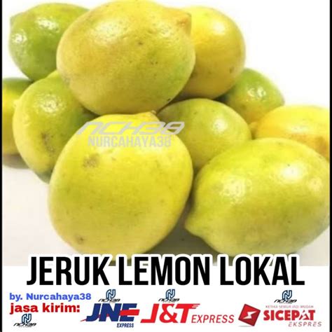 Jual Jeruk Lemon Lokal Kg Shopee Indonesia