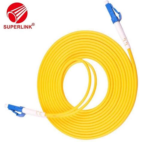 China Custom Simplex Single Mode Fiber Patch Cord LC LC Manufacturers Suppliers Factory