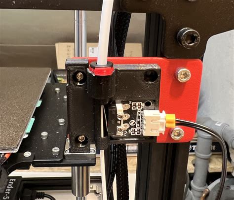 Creality Filament Sensor With Guide By SirUffsALot Download Free STL Model Printables Com