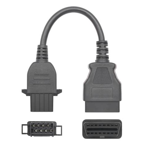 Odb2 Adapter Volvo 8 Pin Hun Til Obdii 16 Pin Hun Fyndiq