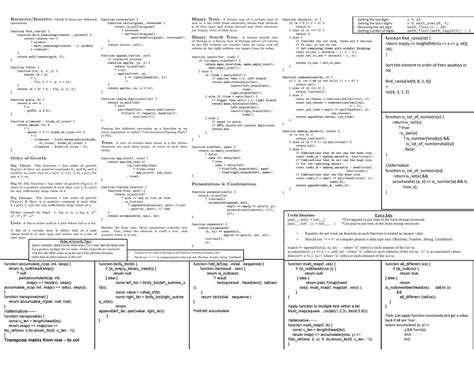 CS S Midterm Cheat Sheet CS S NUS Studocu