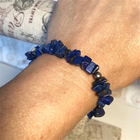 Jewelry Classic 8s Cobalt Blue Stone Stretchy Bracelets Poshmark