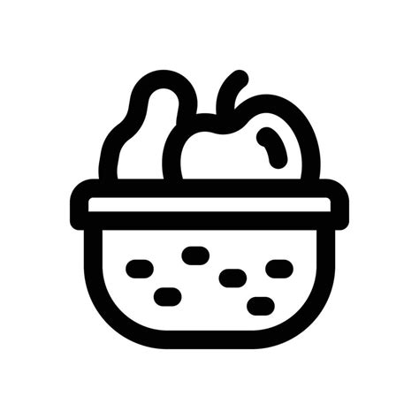 Fruit Line Icon Clean And Minimalist Icon For Websites Mobile Apps Presentations And Logos