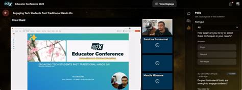 Firas Obeid On Linkedin At The Edx Educator Conference 2023 I