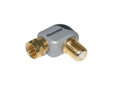 Angled F Connector Gold Maxview Ltd