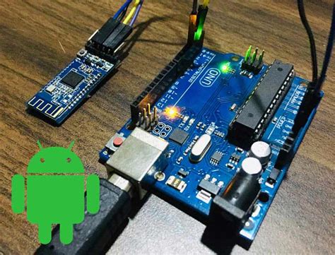 How To Use Hm 10 Ble Module With Arduino To Control An Led Using Android App
