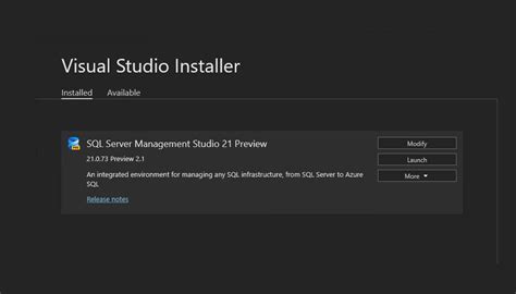 James Van Den Berg Mvp On Linkedin Ssms 21 Preview 2
