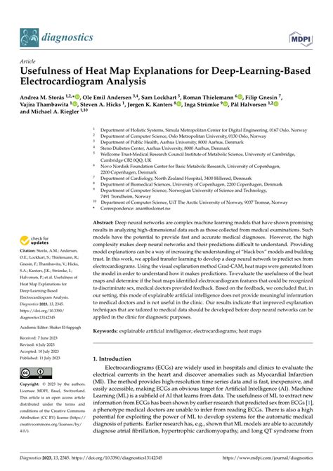 pdf usefulness of heat map explanations for deep learning based