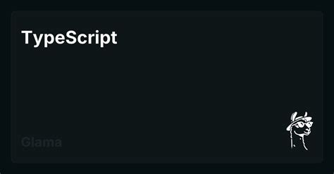 Typescript Glama