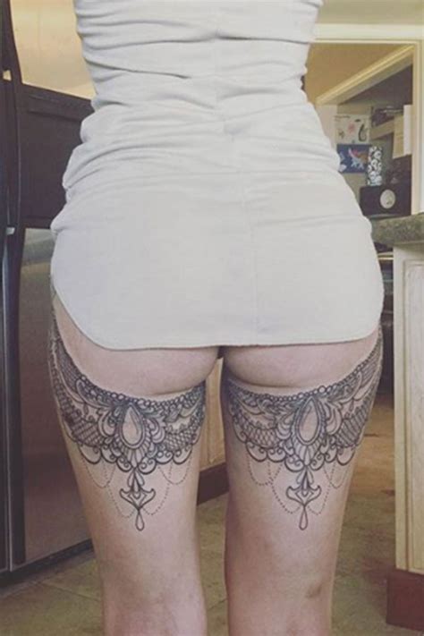 Sexy Butt Cheek Tattoos