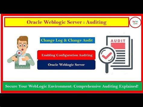 Digi Talk On Linkedin Weblogic Server Auditingtrack Who Made What