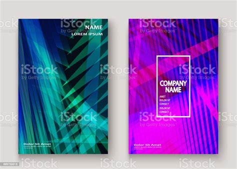 현대 기술 줄무늬 추상 커버 디자인 블루 보라색 네온 라인 배경 프레임입니다 커버 보고서 카탈로그 브로셔 전단지 포스터 배너 카드 유행 기하학적 서식 파일 벡터 일러스트